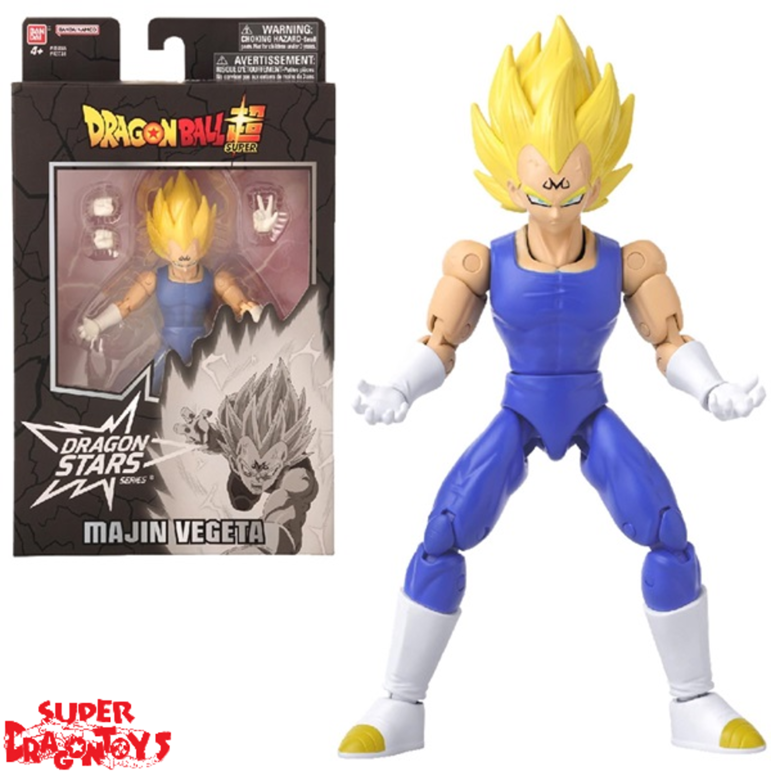 DRAGON BALL SUPER - MAJIN VEGETA - [DRAGON STARS SERIES] FIGURE ...