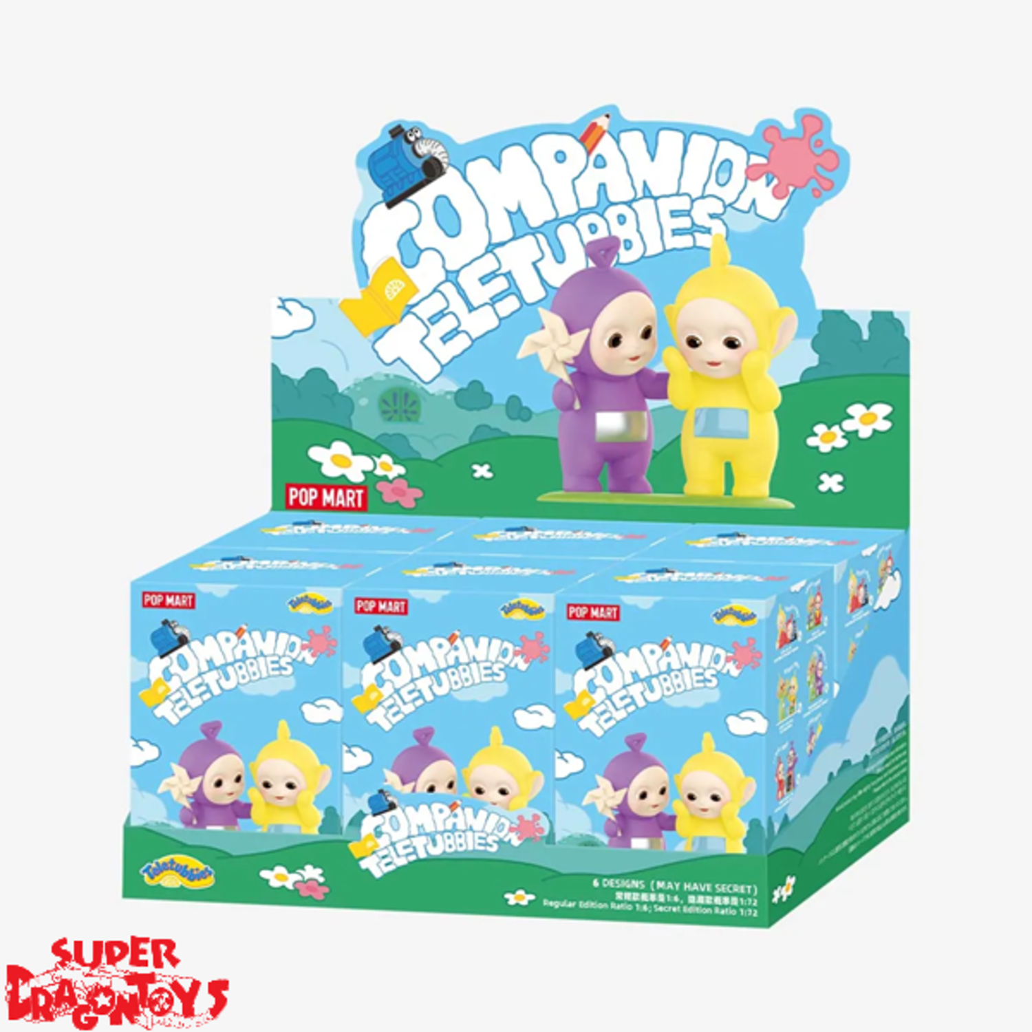 POP MART - TELETUBBIES ["COMPANION" SERIES] - BLINDBOX MINI FIGURE ...