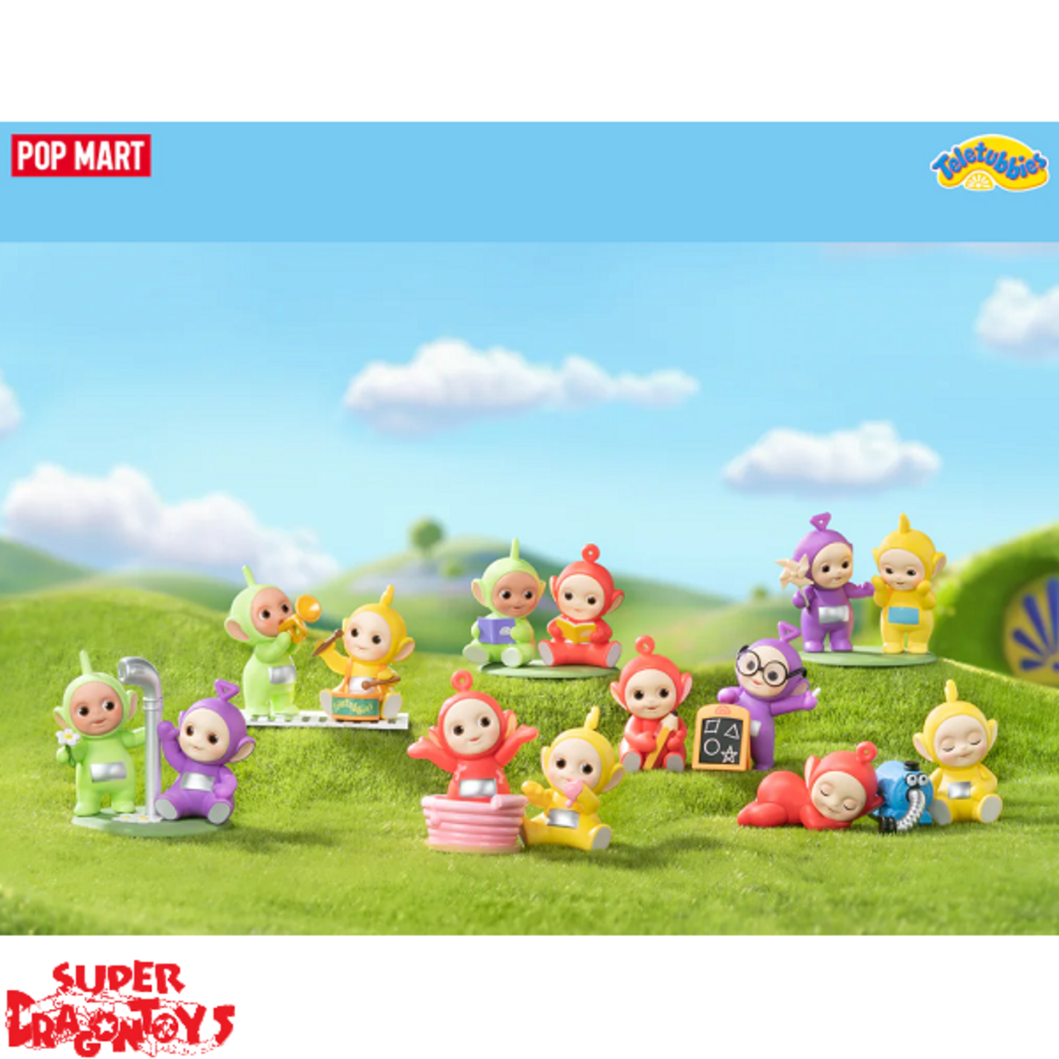 POP MART - TELETUBBIES ["COMPANION" SERIES] - BLINDBOX MINI FIGURE ...