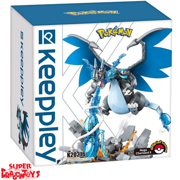 KEEPPLEY - POKEMON [MEGA-CHARIZARD X] - BUILDING BLOCK SET ...