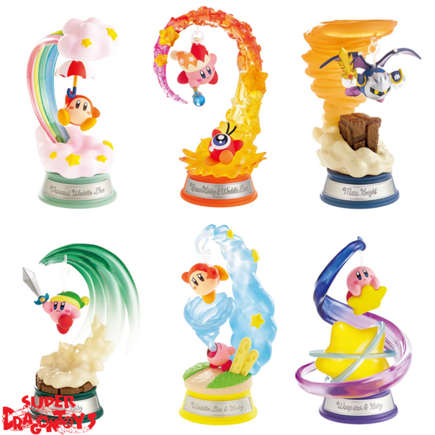 RE-MENT - KIRBY [SWING KIRBY] - BLINDBOX MINI FIGURE - SUPER DRAGON TOYS