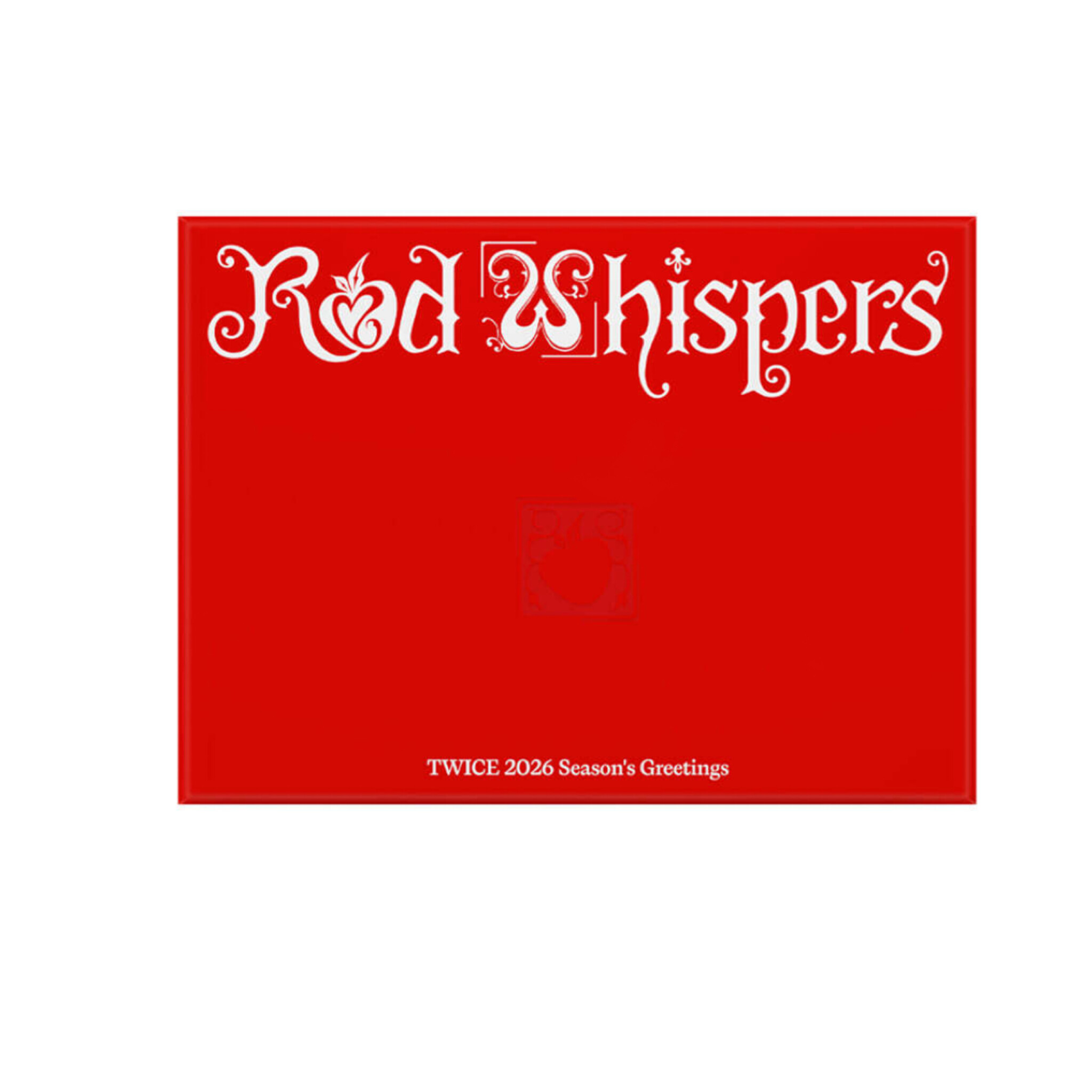 TWICE (트와이스) - 2026 SEASON'S GREETINGS [RED WHISPERS] - [DESK CALENDAR ...
