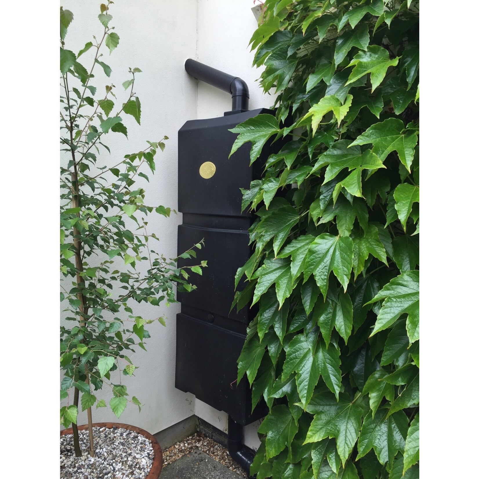 Prestige Regenton zwart 100L wall-mounted 122x45x23cm (HxBxD) kopen ...