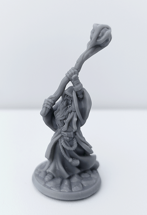 3D Printed Miniature - Mage Male 01 - Dungeons & Dragons - Hero of the ...
