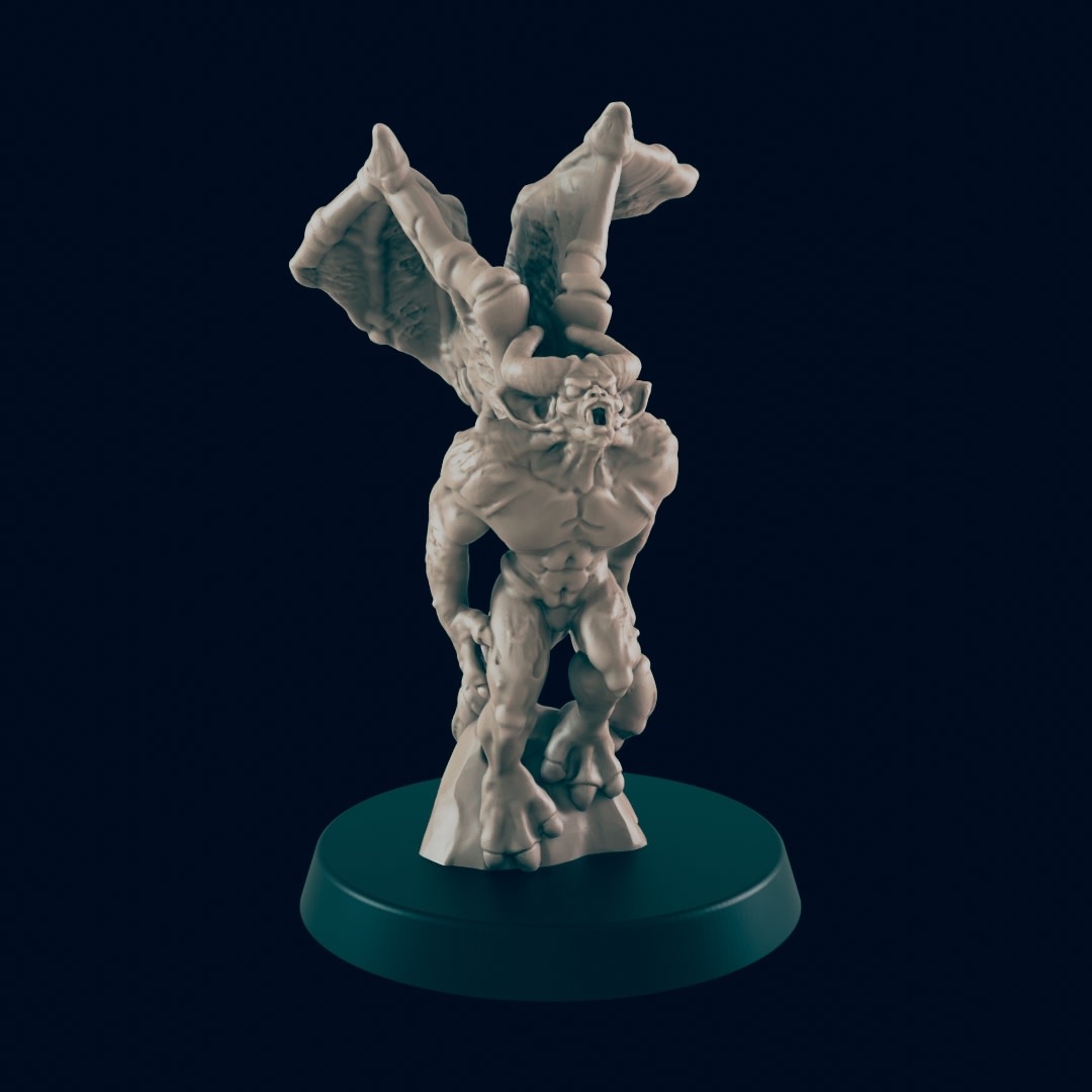 3D Printed Miniature - Imp 2 - Dungeons & Dragons - Beasts and Baddies ...