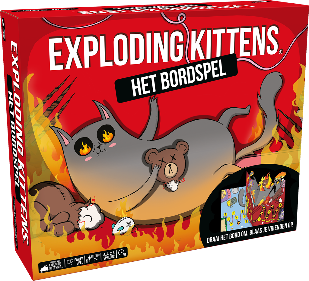 Exploding Kittens: Het bordspel | NL - Demo-Spel