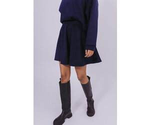 LUNA SKIRT NAVY - LE TREND