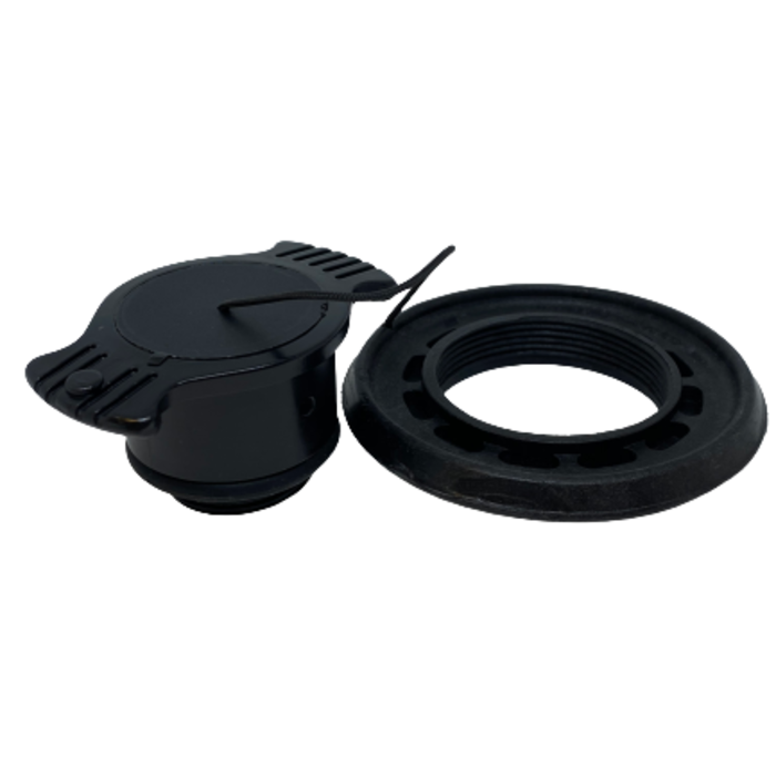 Valvecap Z60052 semi-recessed valve black