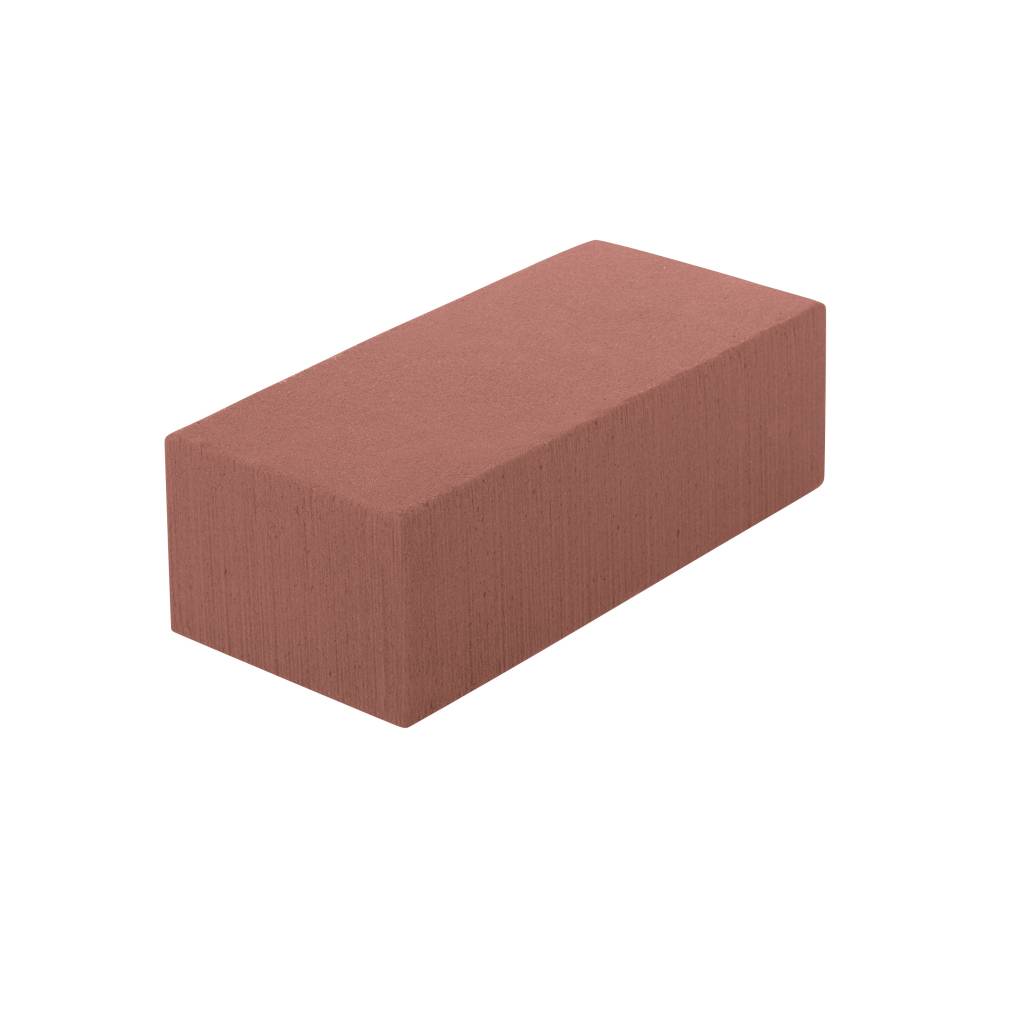 Steekschuim Blok Wooden Brown 23 x 11 x 8 cm - Janssen-shop