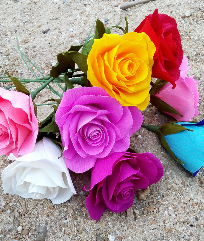 Bloemist Crêpepapier Wit Kopen - Janssen-shop