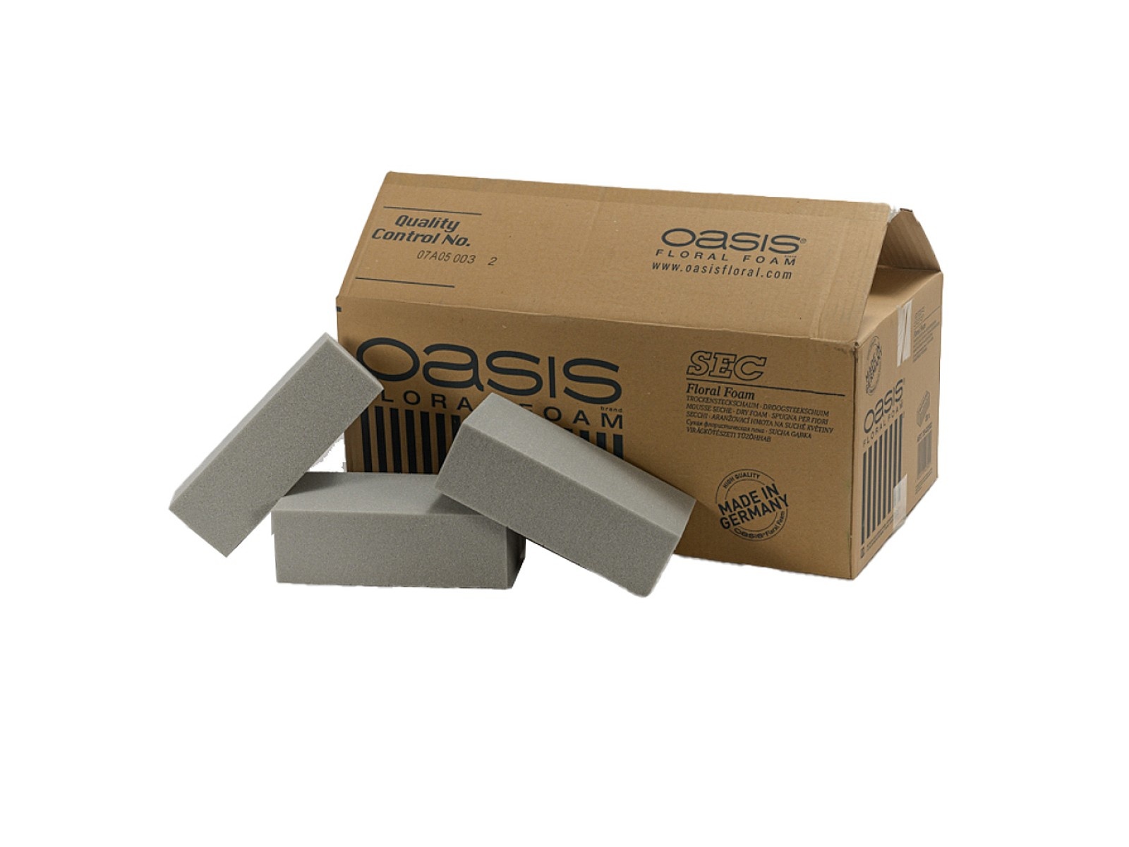 SEC Steekschuim Blok DROOG Steekschuim 23 x 11 x 8 cm - Janssen-shop