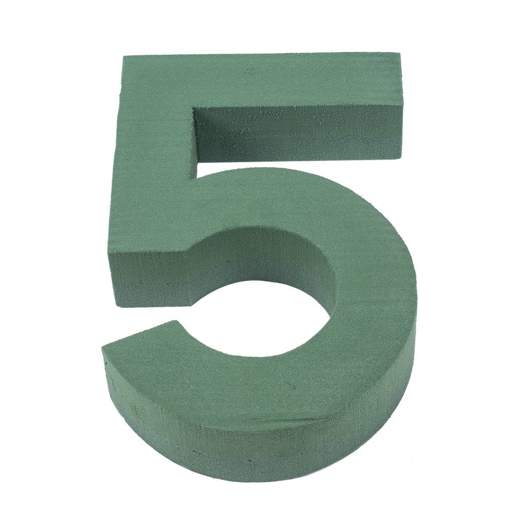 Cijfer 5 - 30cm | 1st - Janssen-shop