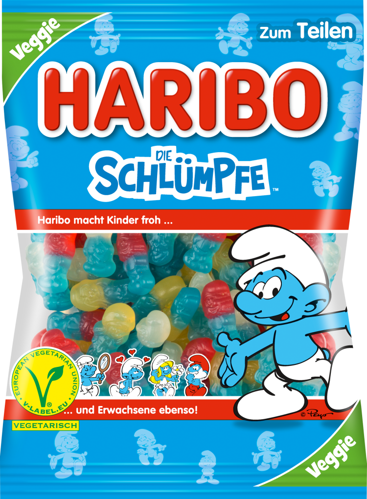 HARIBO De Smurfen 175g - Duitse Voordeel Drogist
