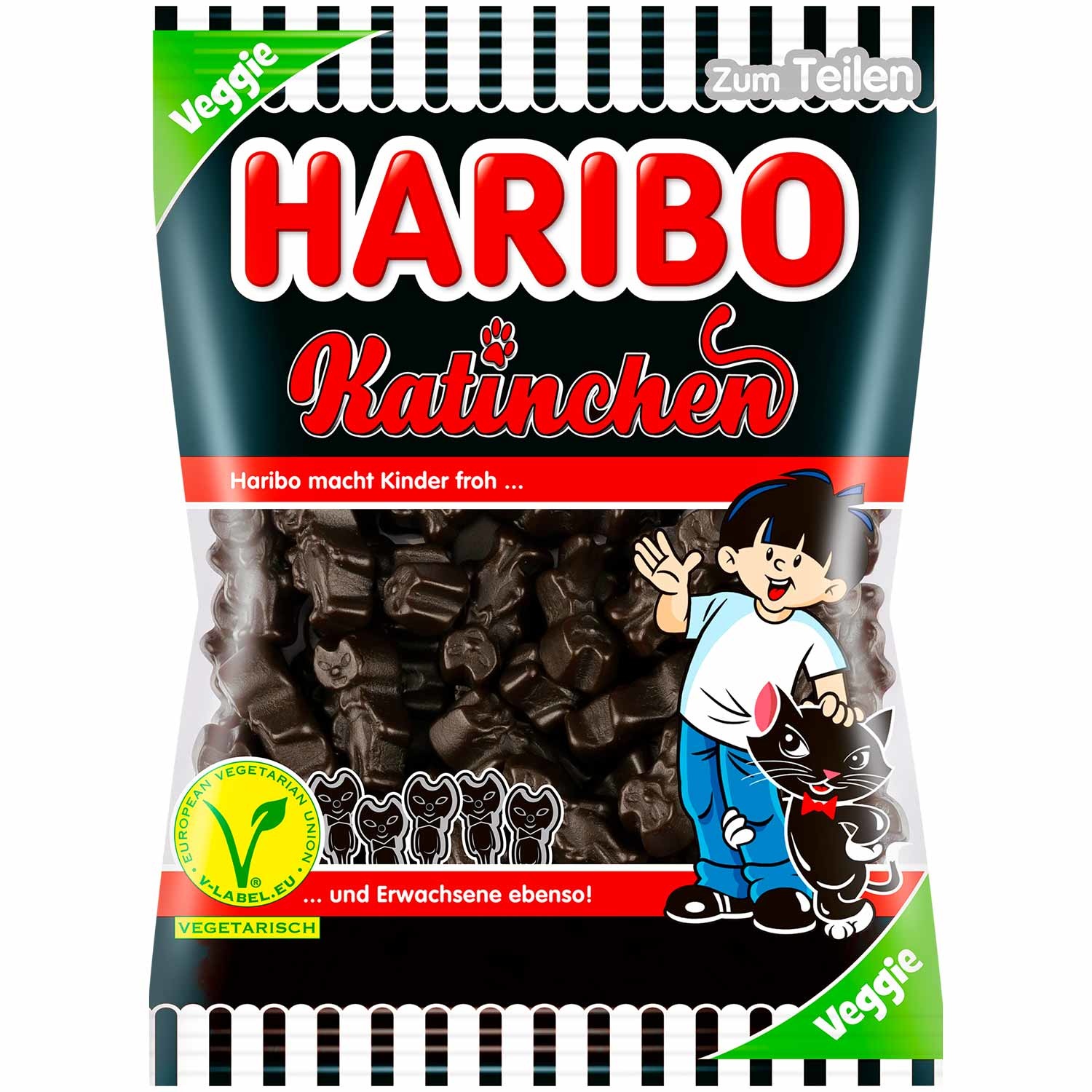 HARIBO Katinchen Drop 200g - Duitse Voordeel Drogist