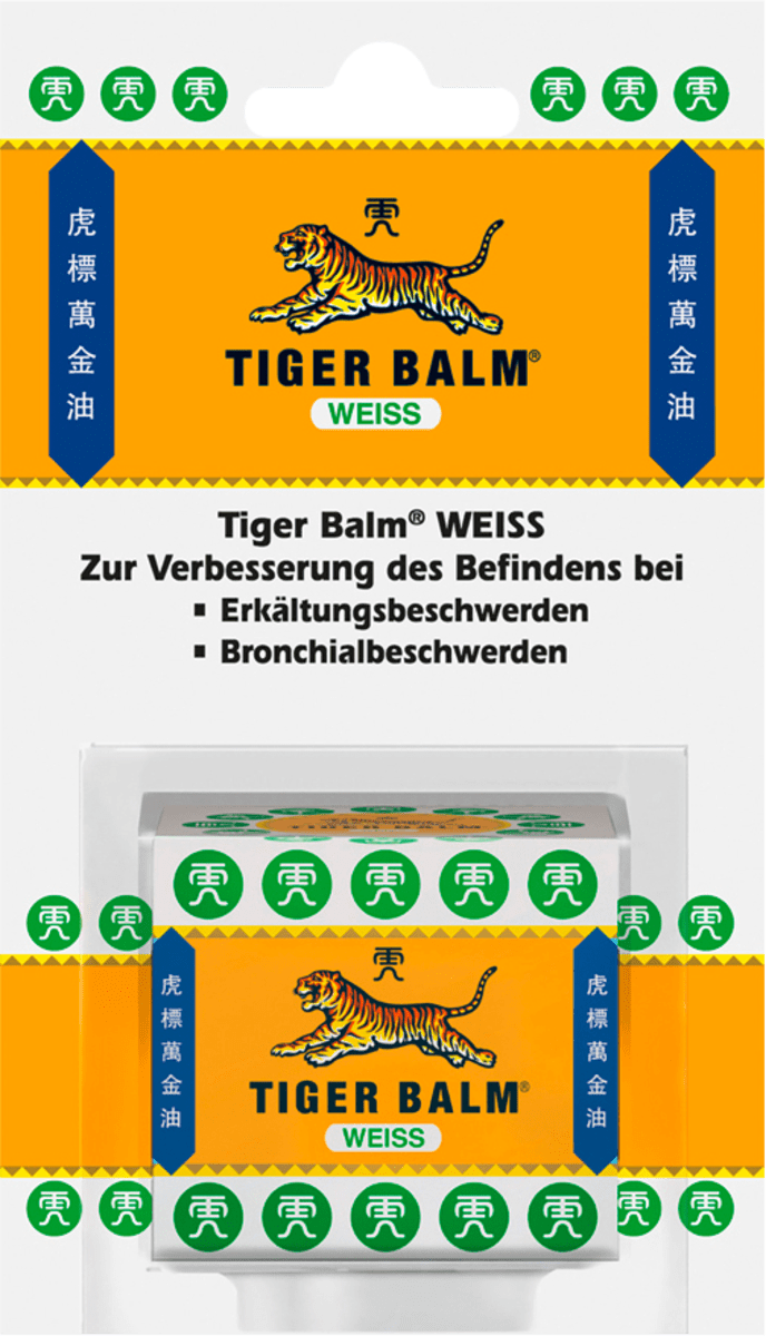 Tiger Balm Wit Zalf 19,4g - Duitse Voordeel Drogist