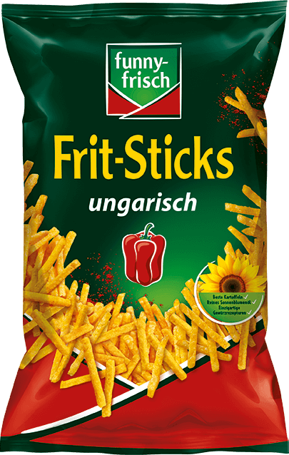 Funny Frisch Friet Sticks Chips 80g - Duitse Voordeel Drogist