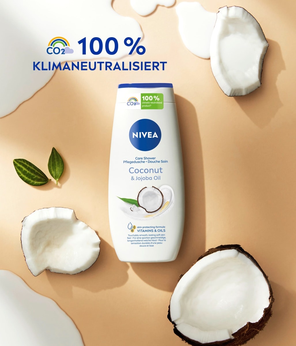 NIVEA Douchecrème Coconut- & Jojoba Oil 250ml - Duitse Voordeel Drogist
