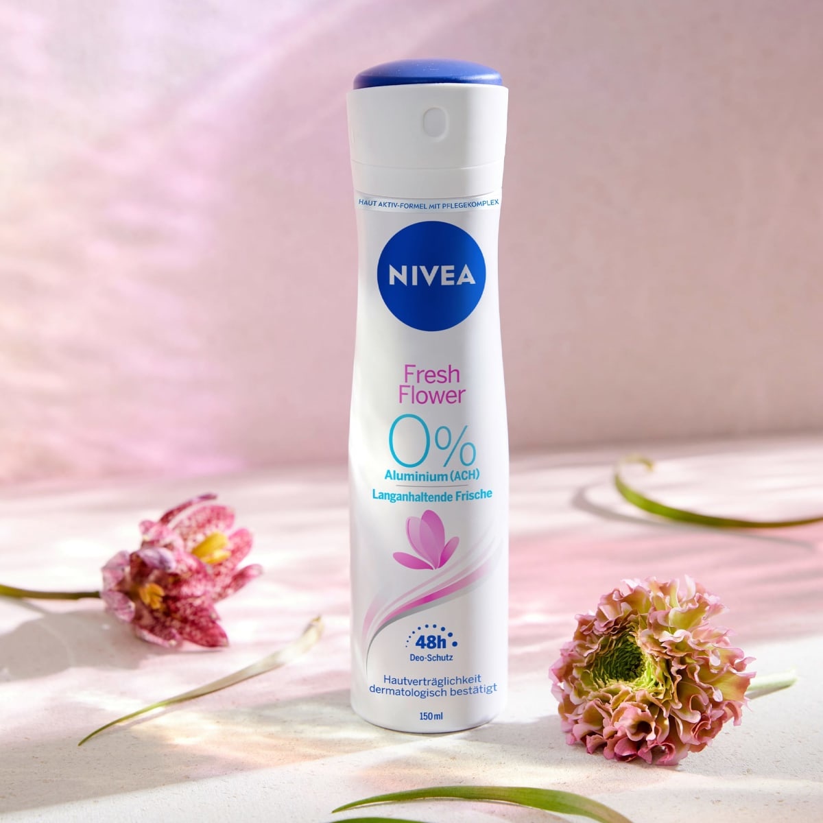 NIVEA Deodorant Spray Fresh Flower 150ml - Duitse Voordeel Drogist