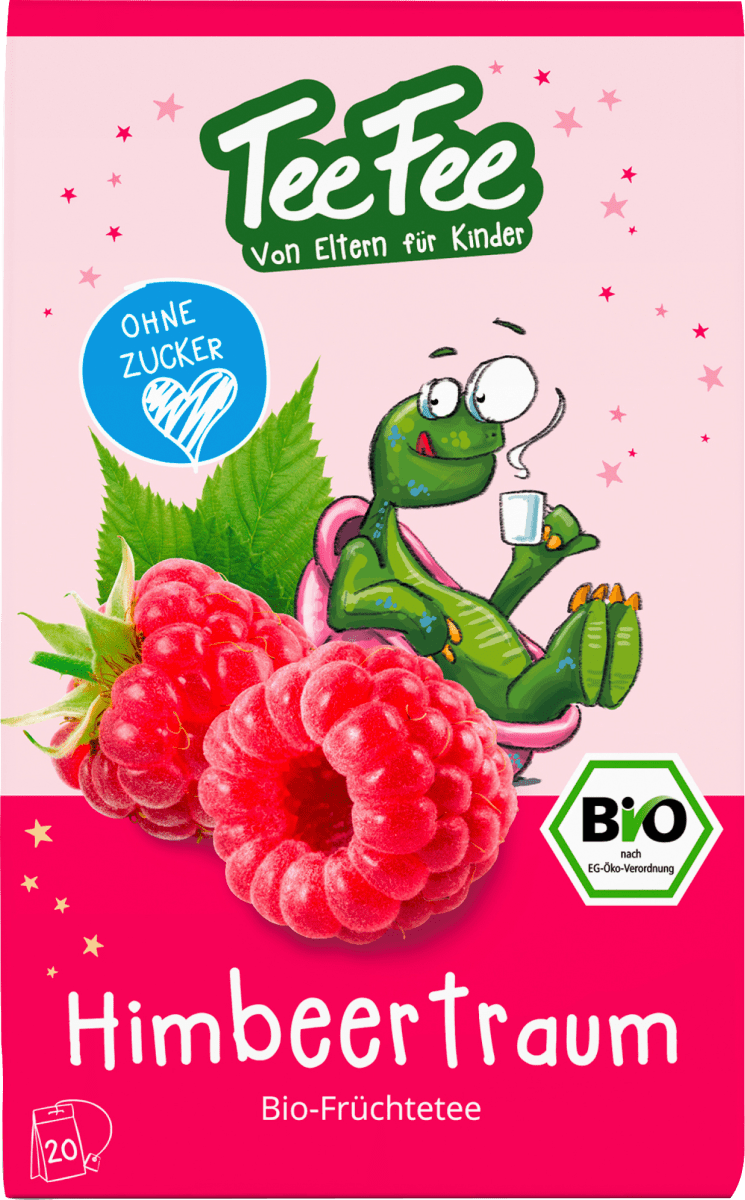 Teefee Bio Kinder Fruitthee Frambozendroom 30g - Duitse Voordeel Drogist