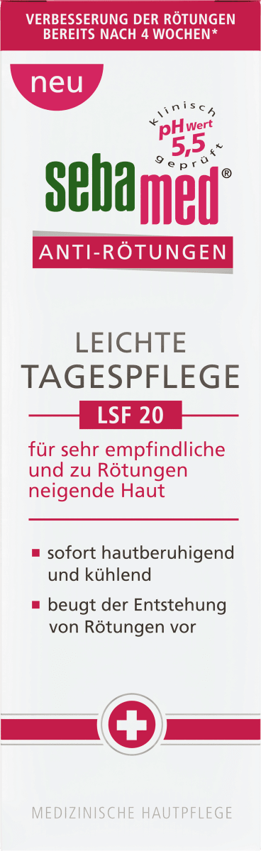 Sebamed Lichte Dagcrème Anti Roodheid LSF20 50mL - Duitse Voordeel Drogist