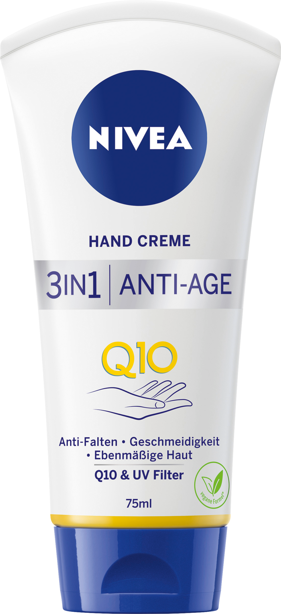 Nivea Handcrème 3in1 Anti-Age Q10 75 ml - Duitse Voordeel Drogist