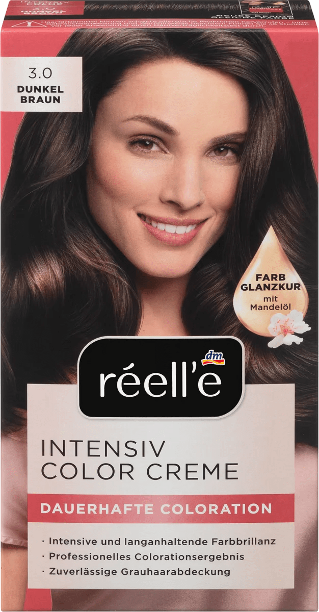 Réell‘E Intensive Color Cream 3.0 Donkerbruin 110 ml - Duitse Voordeel ...