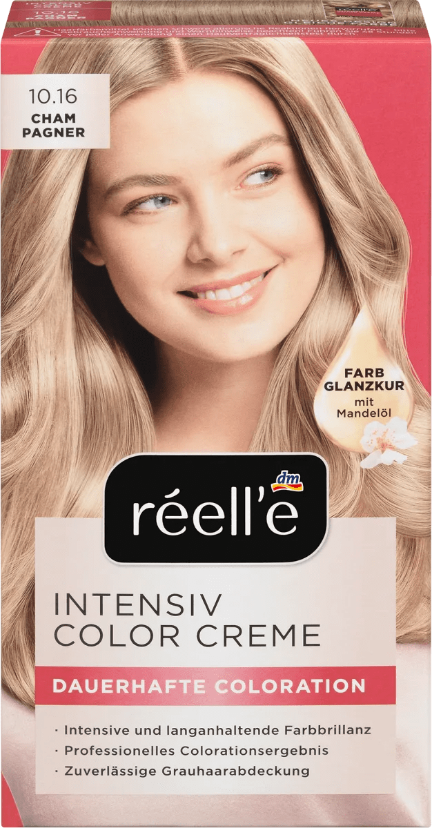 Réell‘E Intensiv Color Creme 10.16 Champagner 110 ml - Duitse Voordeel ...