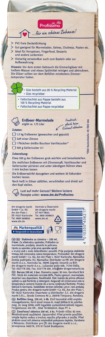 Profissimo Inmaakpotten 230ml 3 St - Duitse Voordeel Drogist