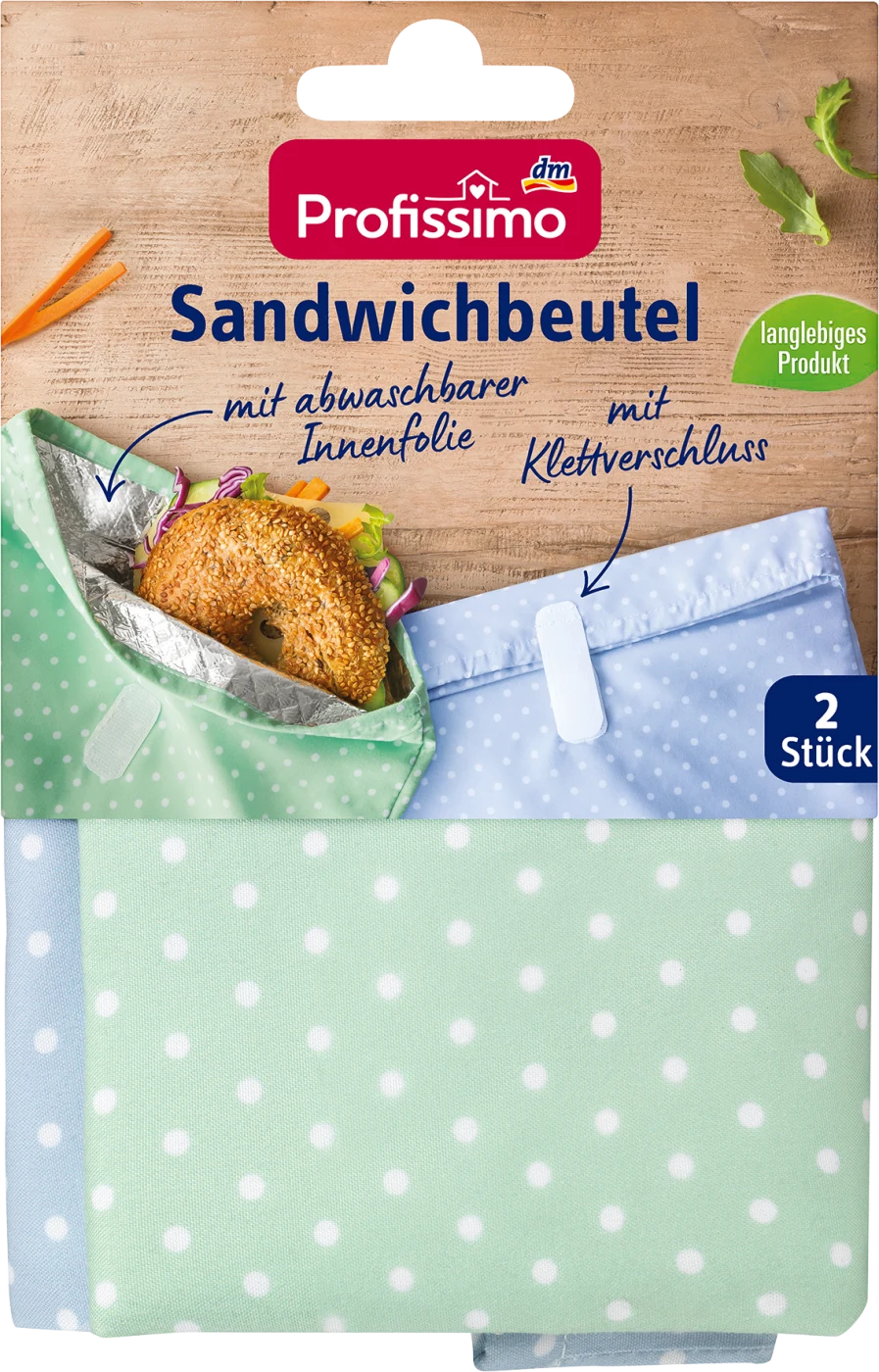 Profissimo Sandwichzakken 2 St - Duitse Voordeel Drogist