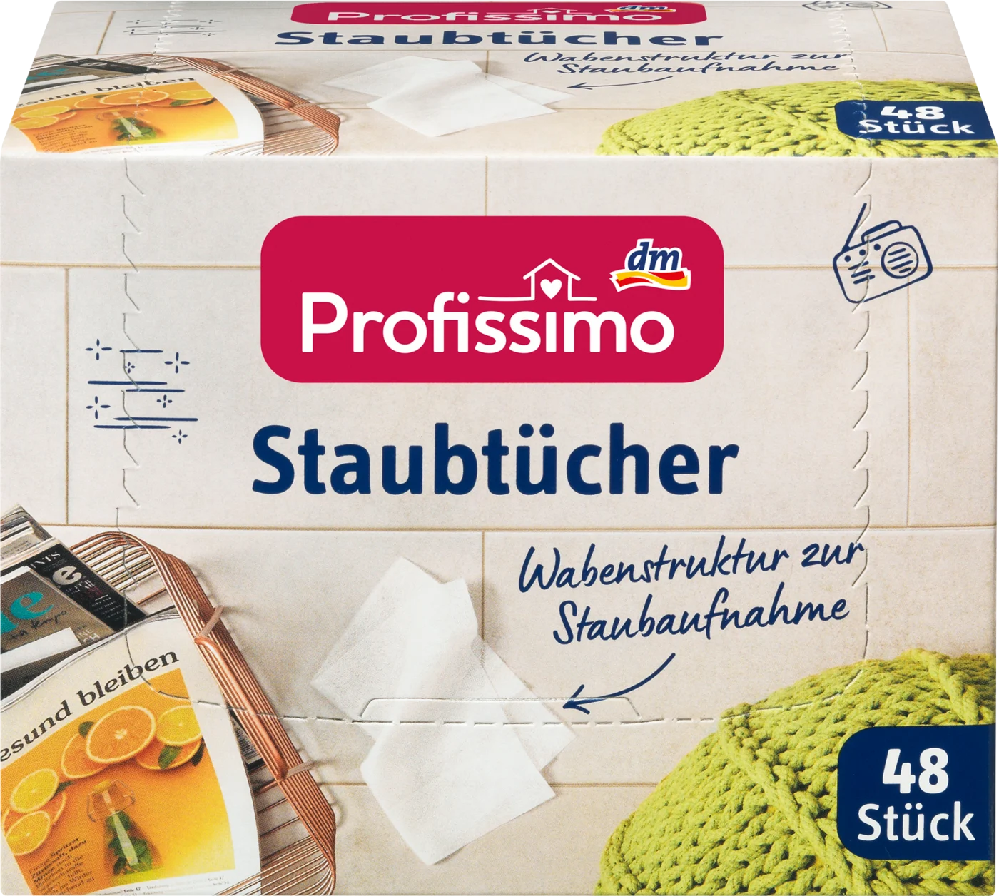 Profissimo Stofdoeken 48 St - Duitse Voordeel Drogist
