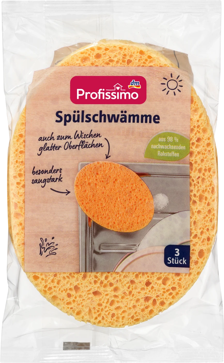 Profissimo Spoelsponsen 3 St - Duitse Voordeel Drogist