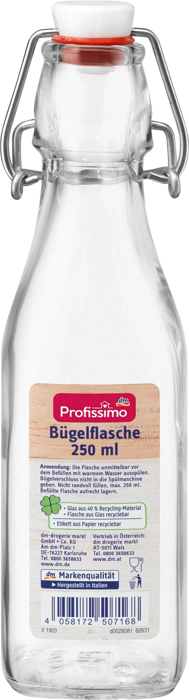 Profissimo Beugelfles 250ml 1 St - Duitse Voordeel Drogist