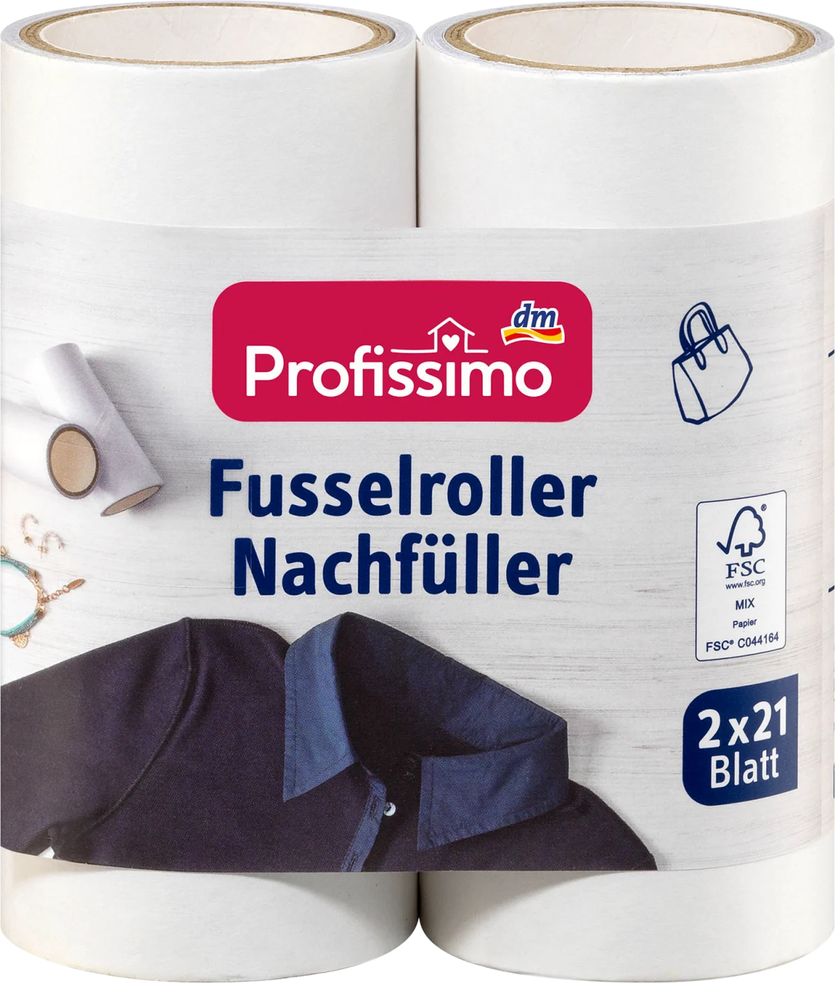 Profissimo Pluizenroller Navulverpakking 2 St - Duitse Voordeel Drogist