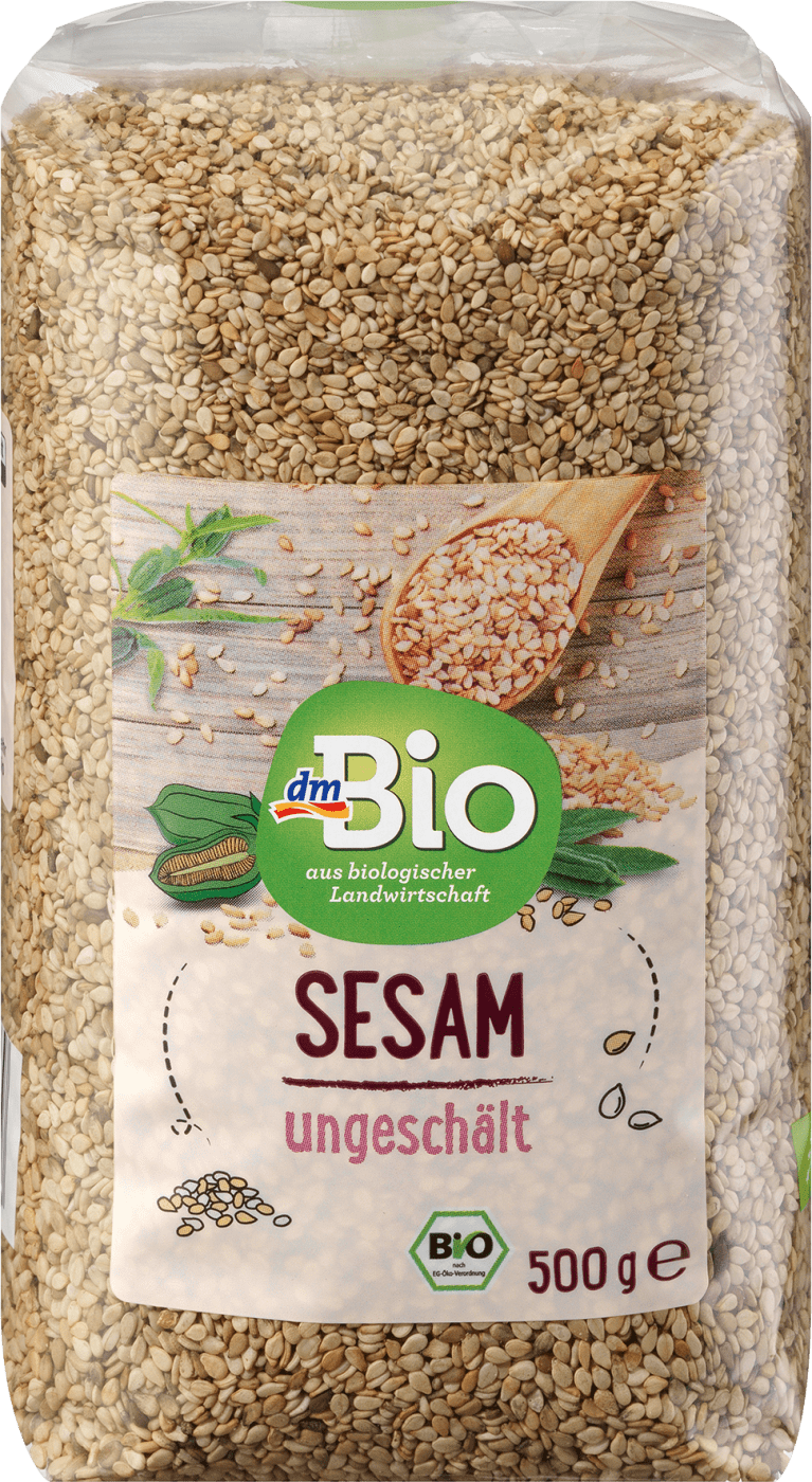 dmBio Sesam Ongepeld 500 g - Duitse Voordeel Drogist