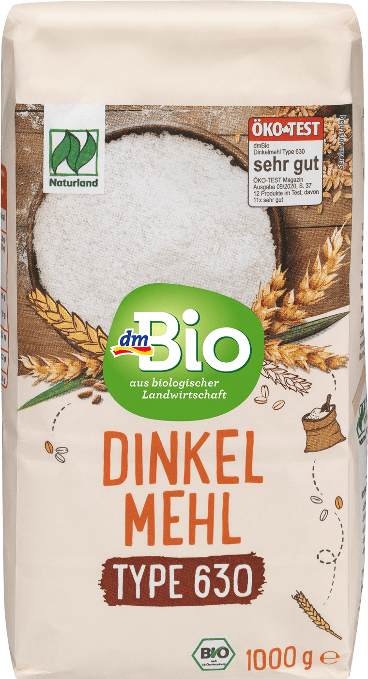 dmBio Speltmeel Type 630 1000 g - Duitse Voordeel Drogist