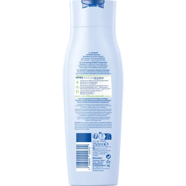 NIVEA NIVEA Shampoo Vocht Hyaluron 250 ml - Duitse Voordeel Drogist
