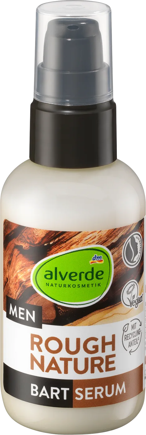 alverde MEN Bartserum Rough Nature 75 ml - Duitse Voordeel Drogist