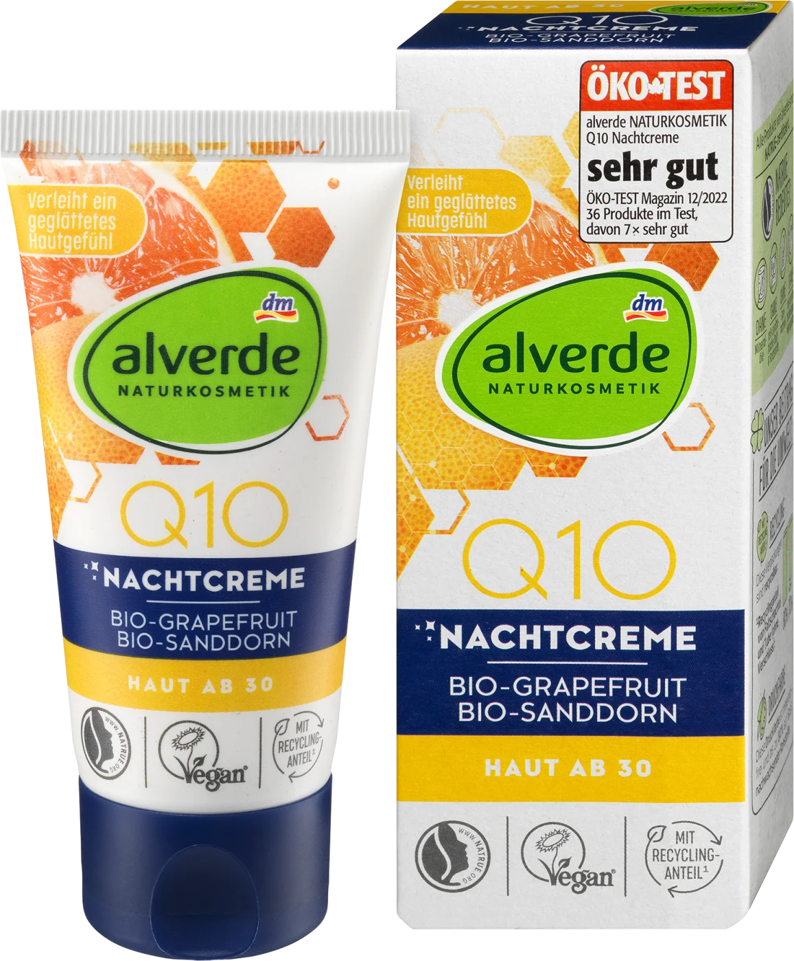 ALVERDE NATURKOSMETIK alverde NATURKOSMETIK Nachtcrème Q10 50 ml ...