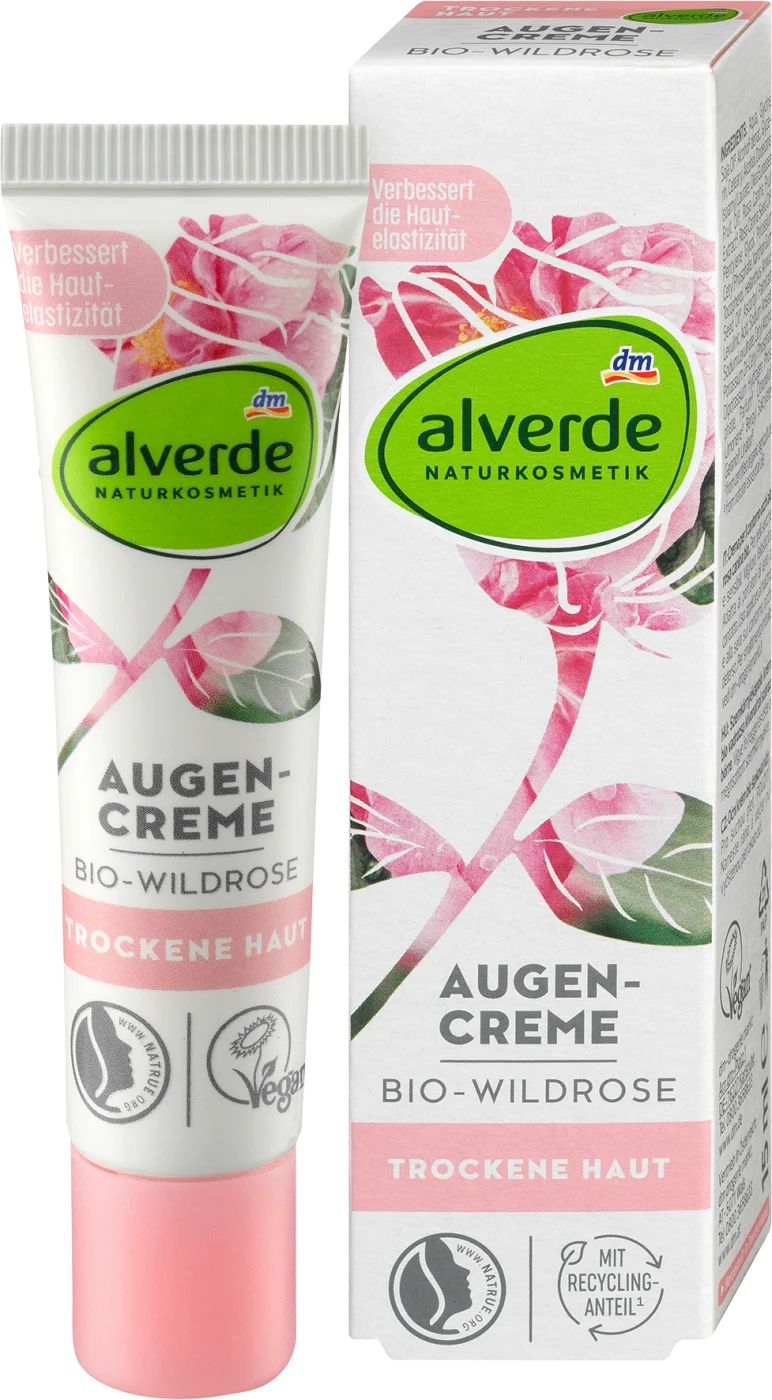 ALVERDE NATURKOSMETIK alverde NATURKOSMETIK Wildrose Oogcrème 15 ml ...
