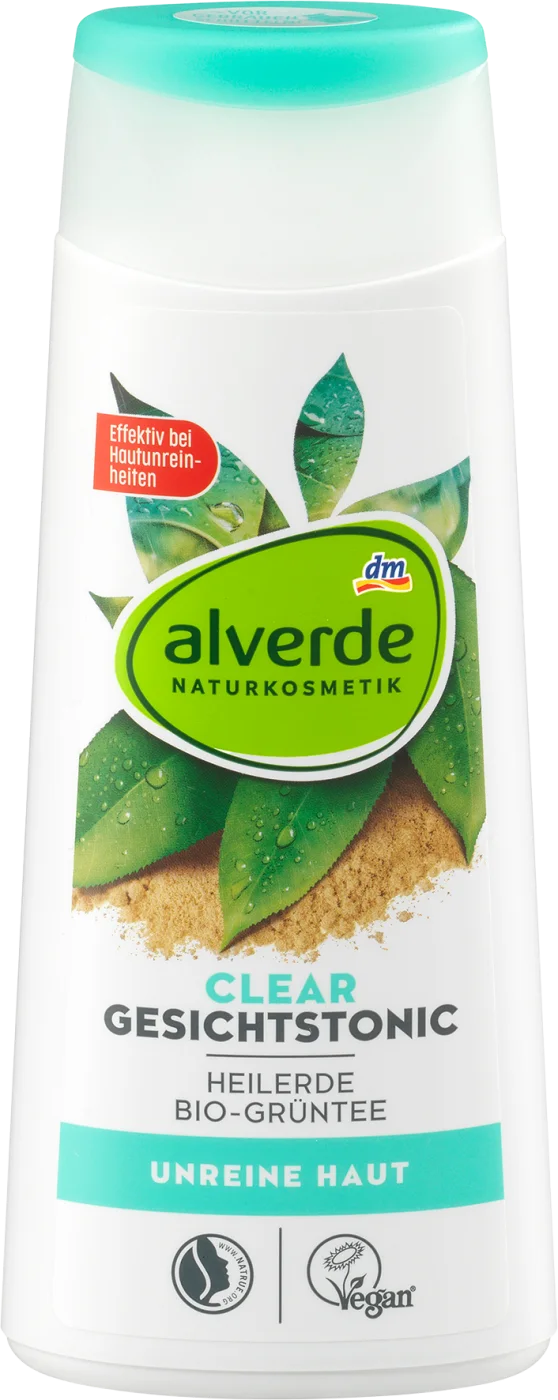 alverde NATURKOSMETIK Clear Gezichtstonic 200 ml - Duitse Voordeel Drogist