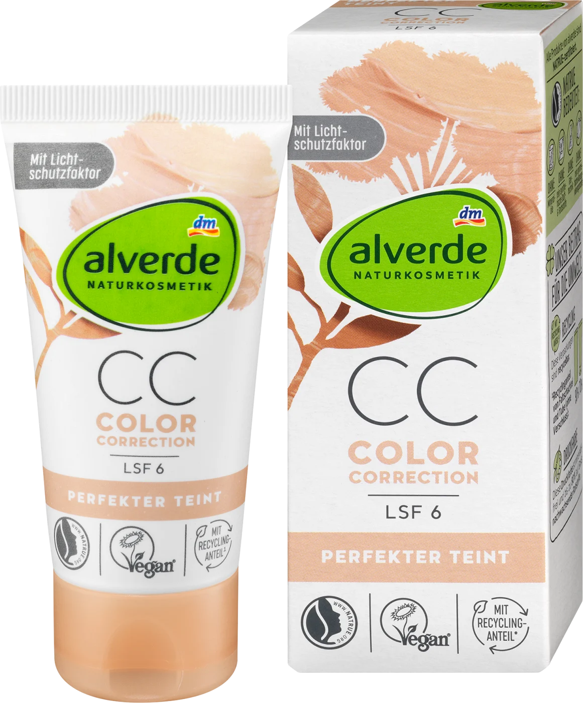 ALVERDE NATURKOSMETIK alverde NATURKOSMETIK CC Creme Perfecte Teint SPF ...