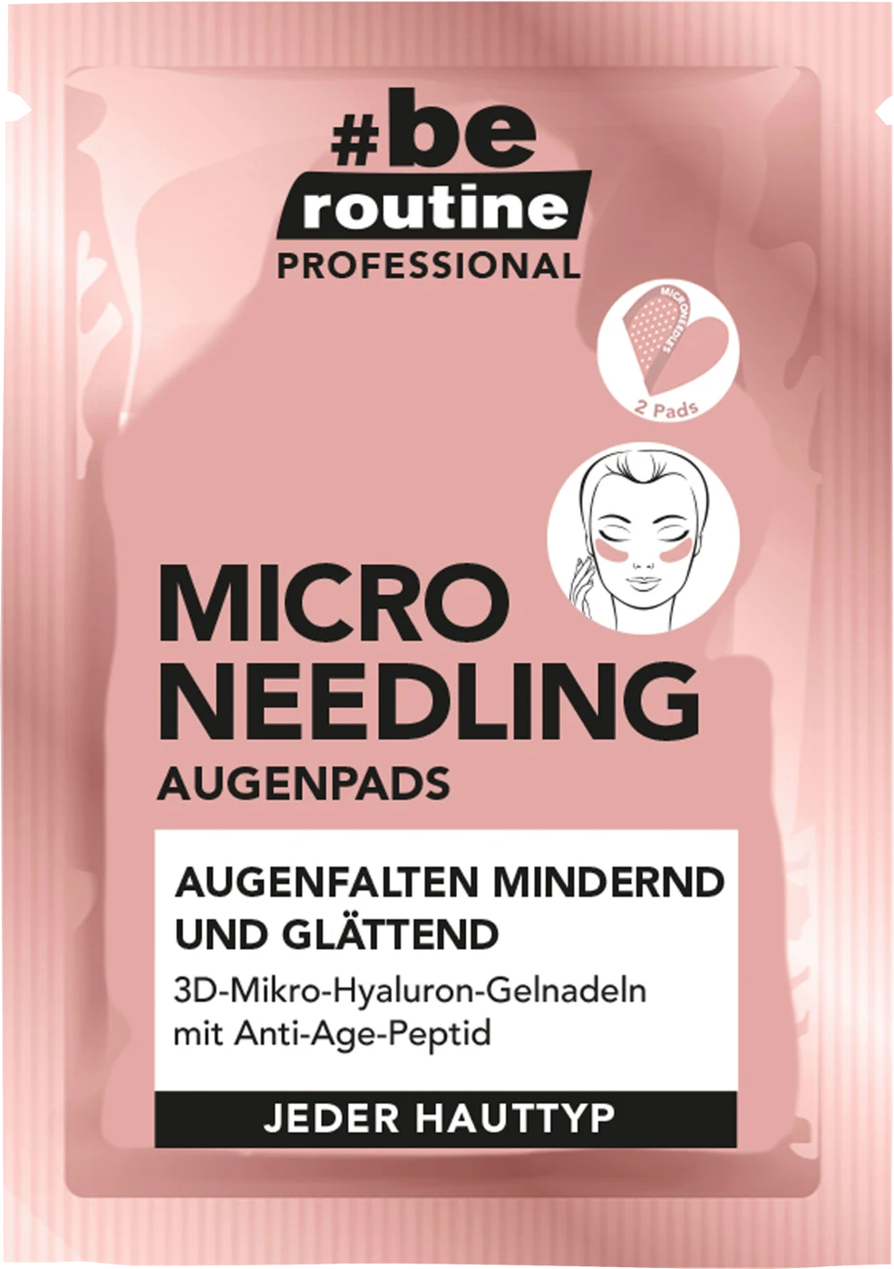 #be routine Eye Pads Micro Needling (1 Paar) - Duitse Voordeel Drogist
