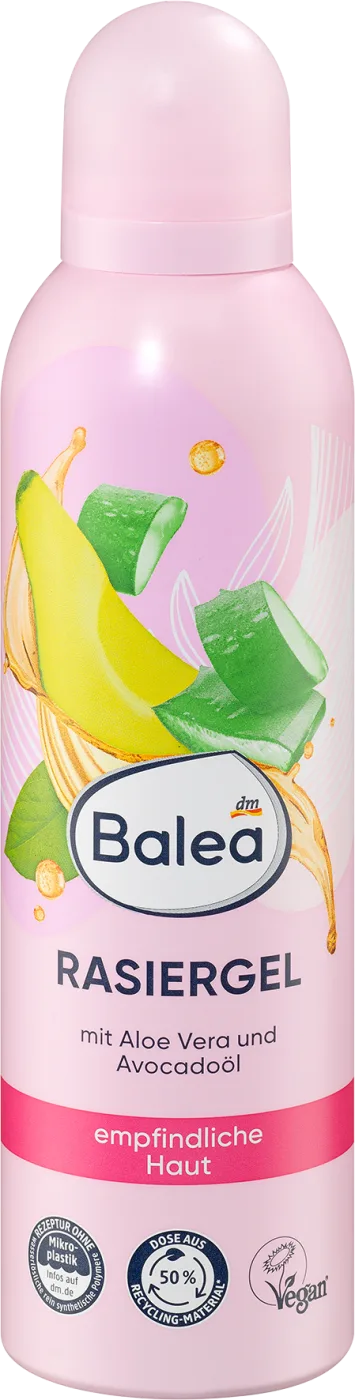 Balea Balea Rasiergel Aloë Vera & Avocadoöl 200 ml - Duitse Voordeel ...