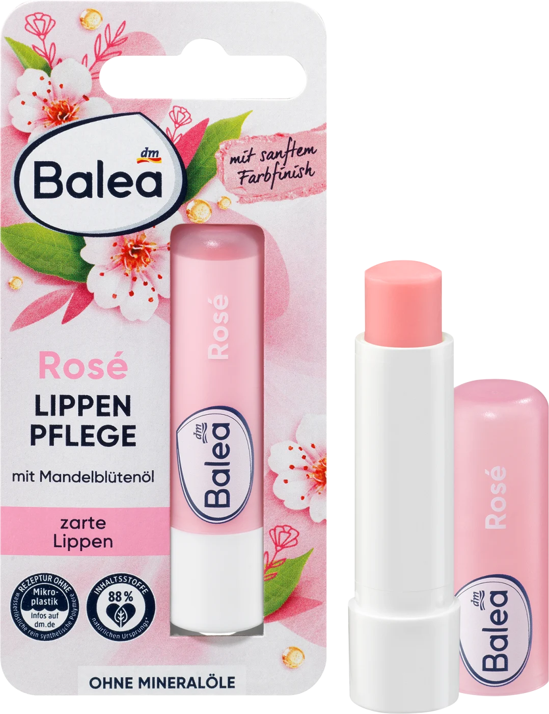 Balea Lipverzorging Rosé 4.8 g - Duitse Voordeel Drogist