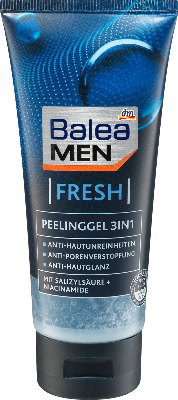 Balea MEN Balea MEN Peeling Gel 3in1 100 ml - Duitse Voordeel Drogist