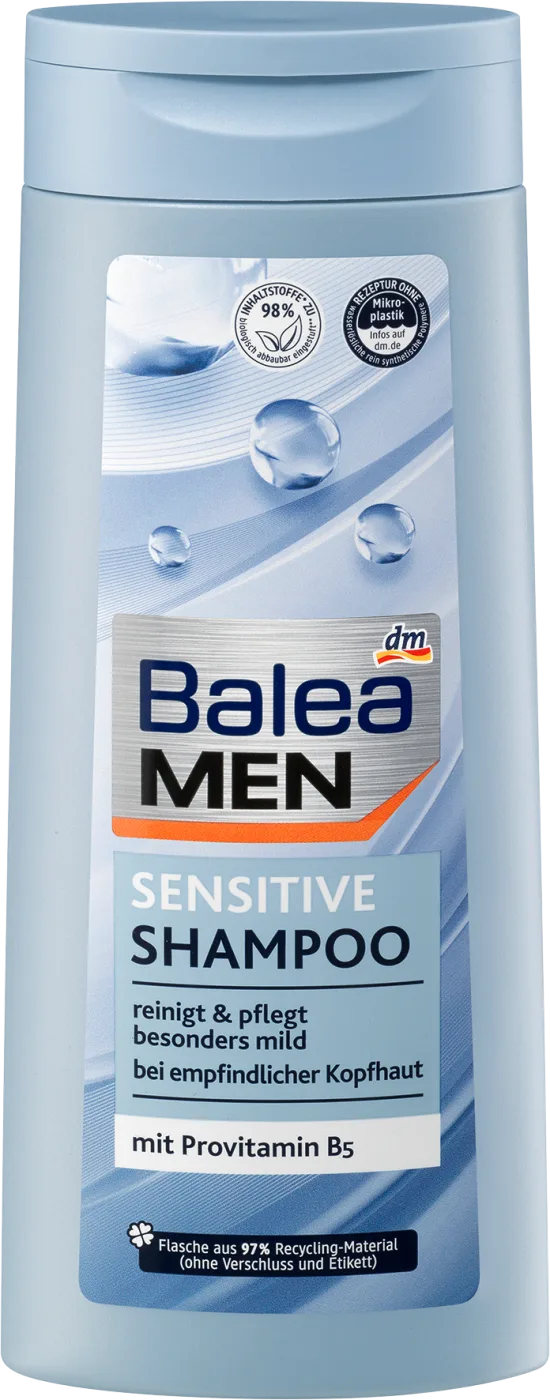 Balea MEN Balea MEN Shampoo Sensitive 300 ml - Duitse Voordeel Drogist