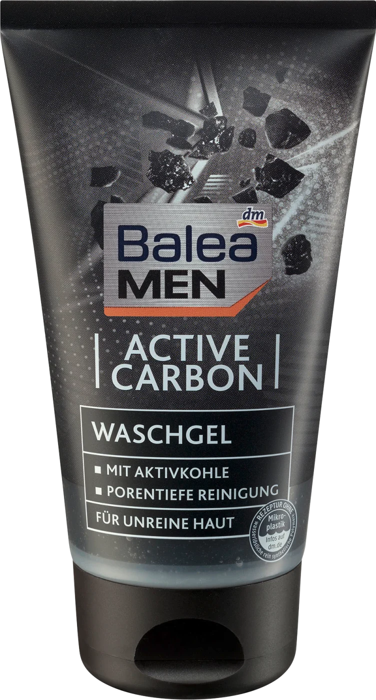 Balea MEN Balea MEN Wasgel Active Carbon 150 ml - Duitse Voordeel Drogist