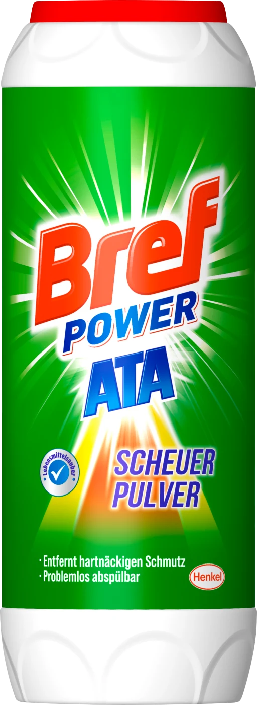 Bref Bref Scheuer-pulver Power ATA 500 g - Duitse Voordeel Drogist