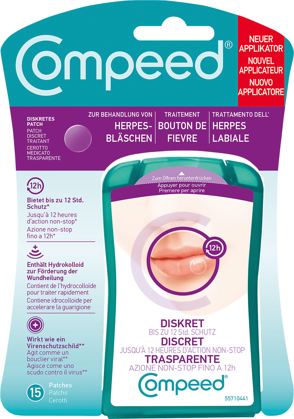 Compeed Herpesblaasjes Patches 15 St - Duitse Voordeel Drogist