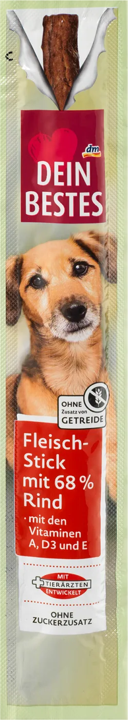Dein Bestes Dein Bestes Hondensnoepjes Vleesstok Met Rundvlees 12 g ...